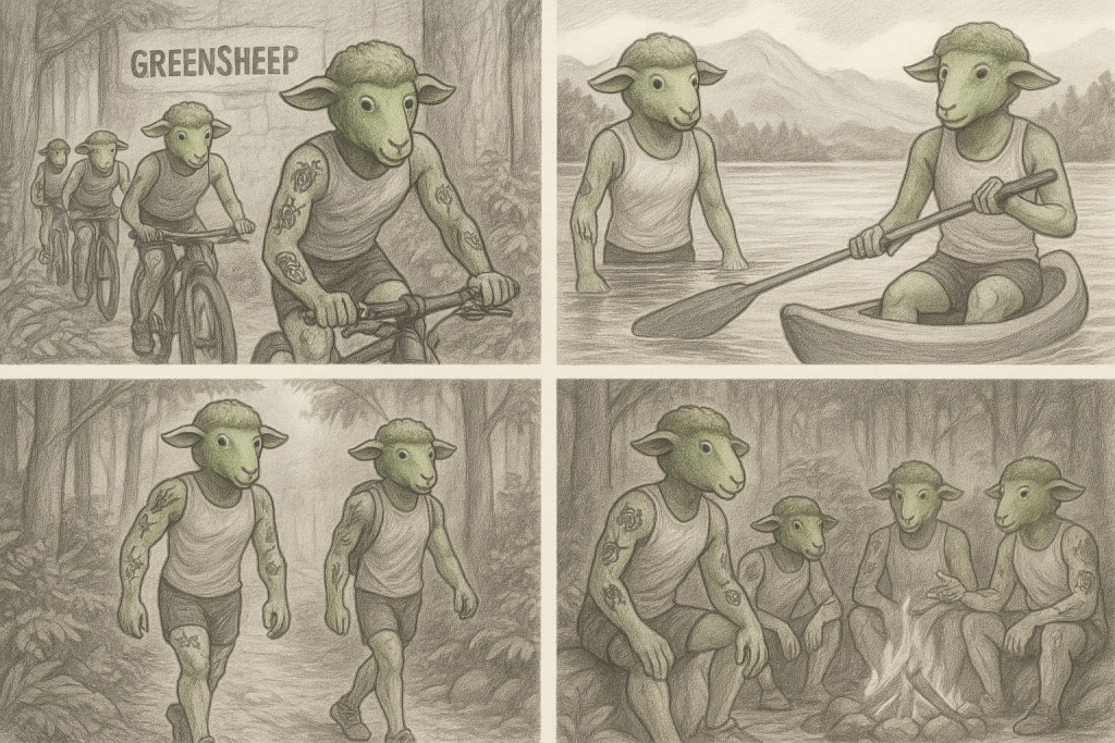 GREENSHEEP CAMP | La libertad empieza con el movimiento